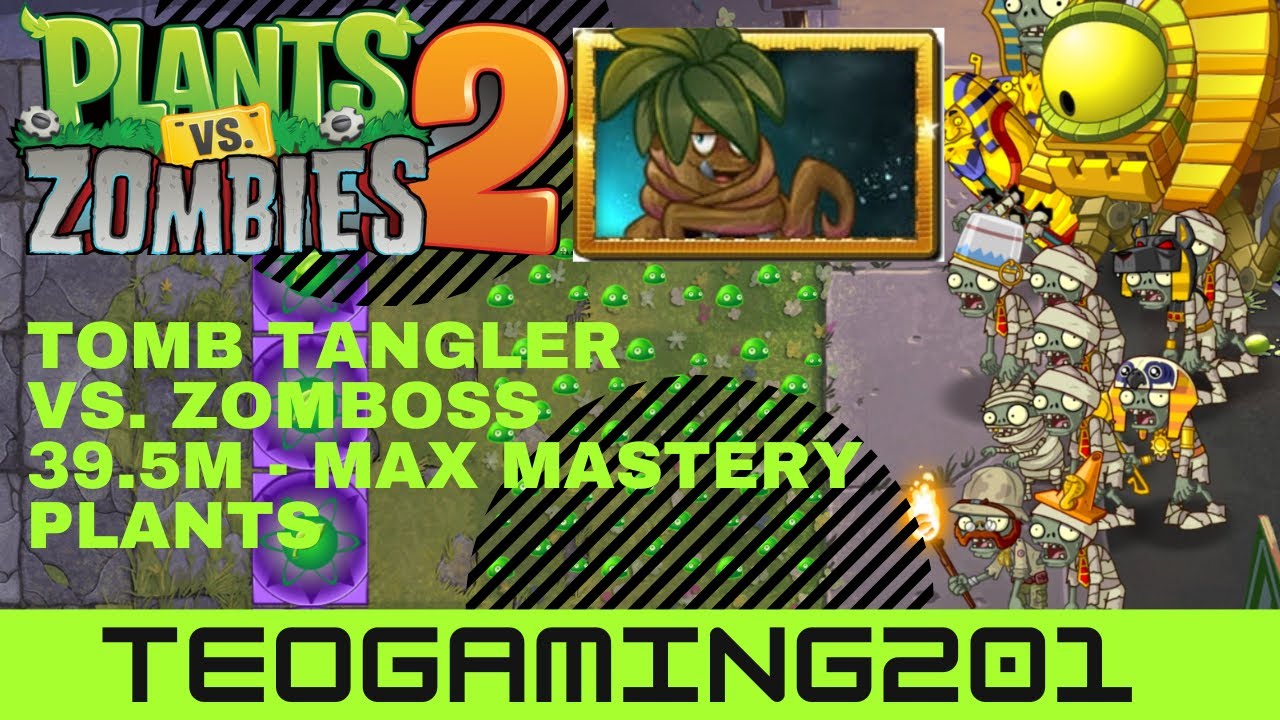 PvZ 2 | Arena | Tomb Tangler's Crushing Season | Tomb Tangler vs ...