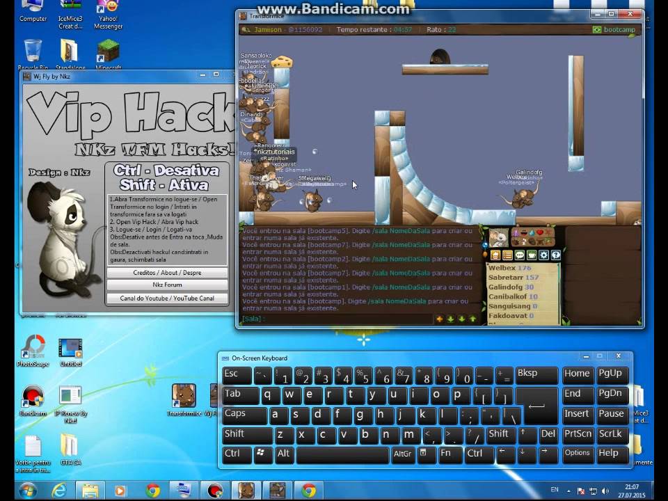 Transformice Hack Wj Fly by Nkz™ ☆ [ON] ☆ - YouTube