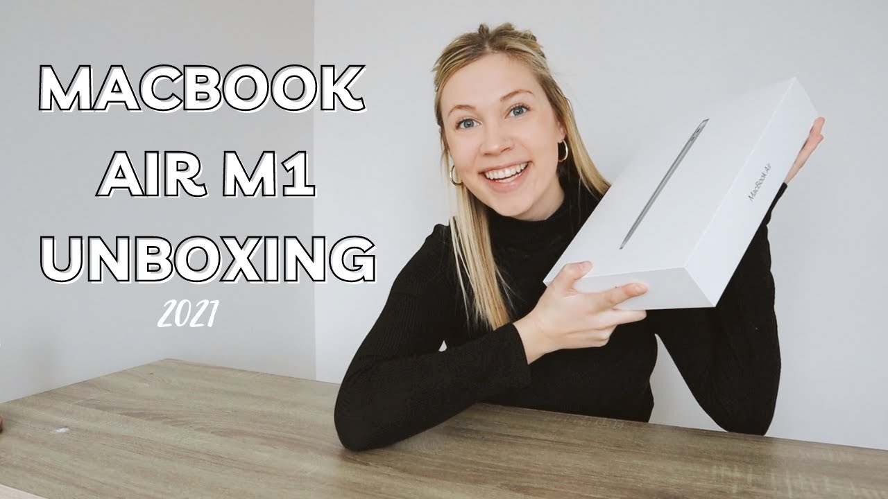 UNBOXING MY NEW MACBOOK AIR M1 | SET-UP + CUSTOMIZATION TIPS - YouTube