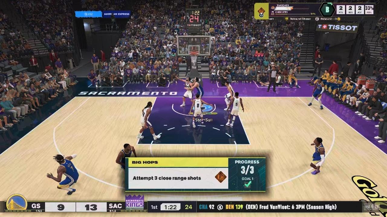 NBA 2K25 - All Star Difficulty and Nice Assist - YouTube