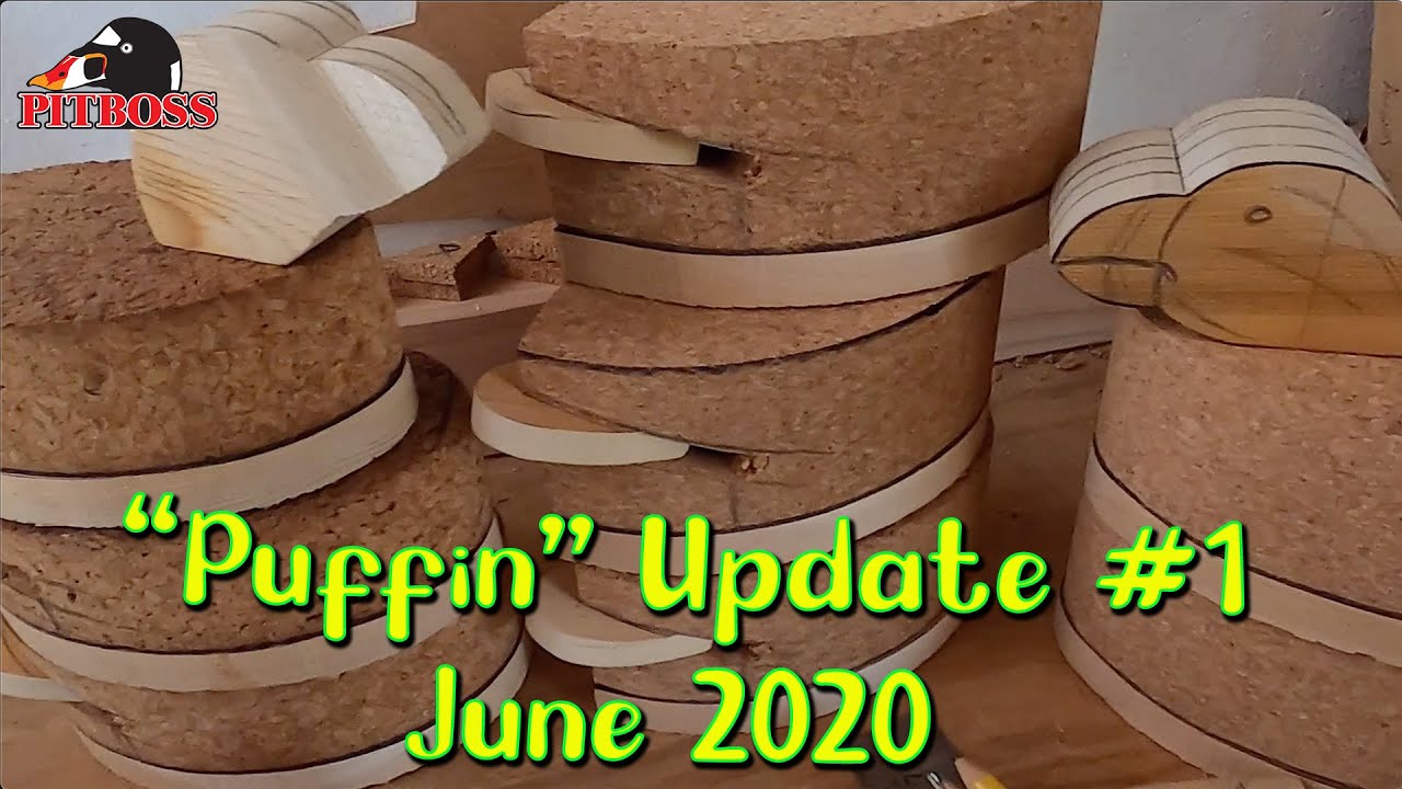 Puffin Decoy Update #1 June 2020 - How to Carve Duck Decoys - Duck ...