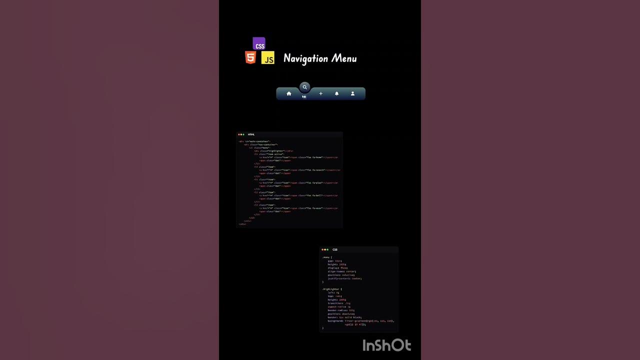 Navigation Menucoding Python Frontendcourse Programming Youtube