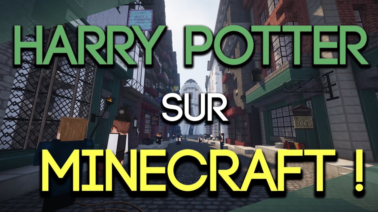 HARRY POTTER SUR MINECRAFT ! 1# (School of Witchcraft and Wizardy ...