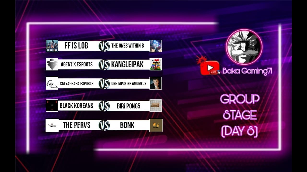 Mobile Legends Free Tournament | Day- 8 | Organized by Mama Nuts collab ...