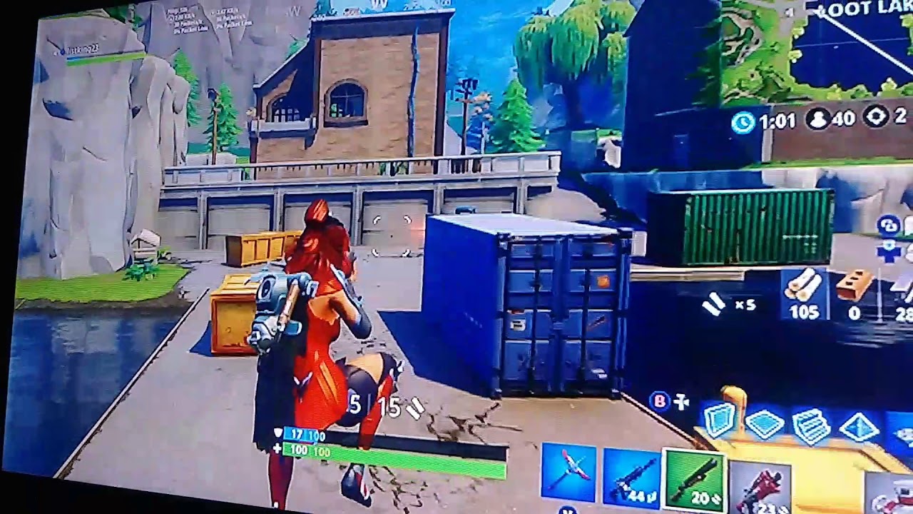 First game on Fortnite - YouTube