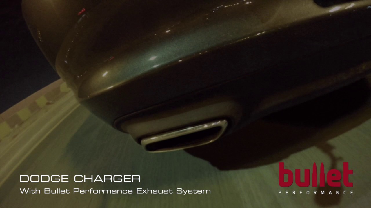 Dodge Charger RT with Bullet Performance Catback with Cutouts - YouTube