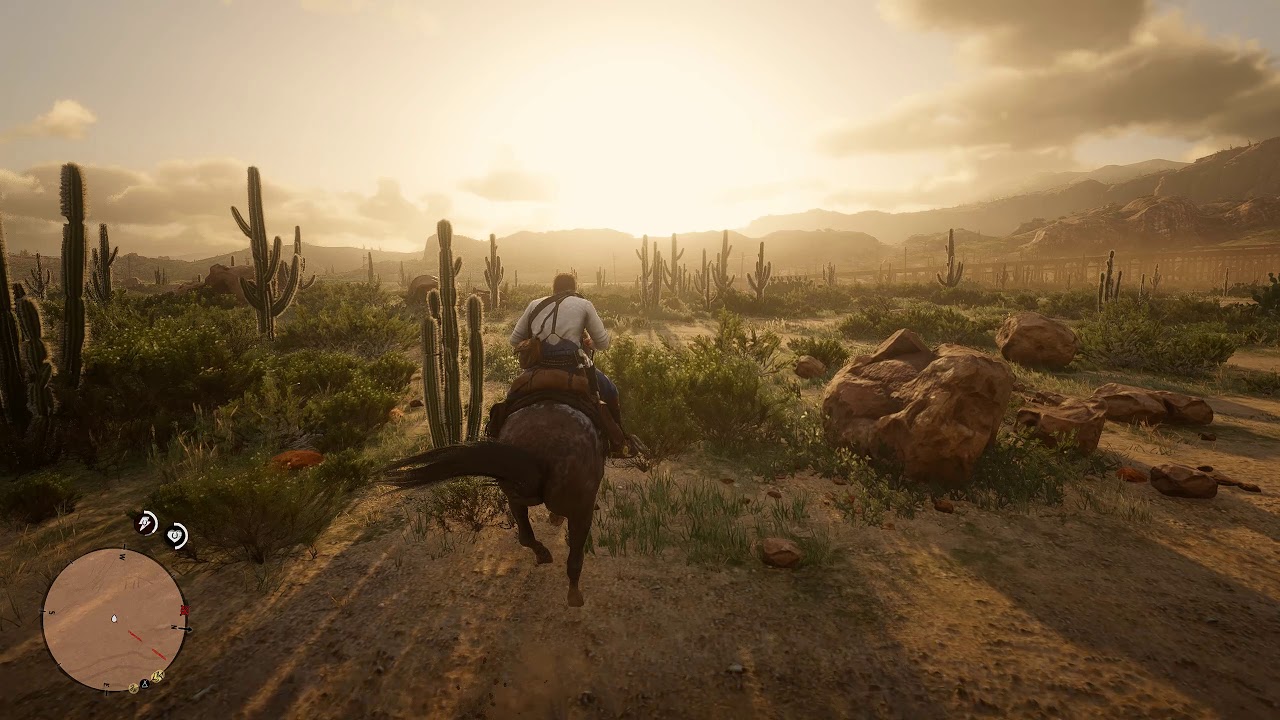 RDR 2 - Sun Shaft - The most Realistic Lighting in Games PC ULTRA - YouTube