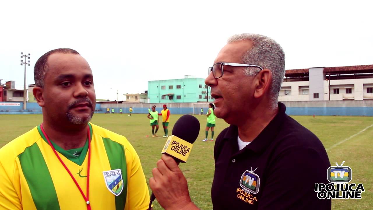 Treino Feminino do Ipojuca Atlético Clube-Entrevista com o Treinador ...
