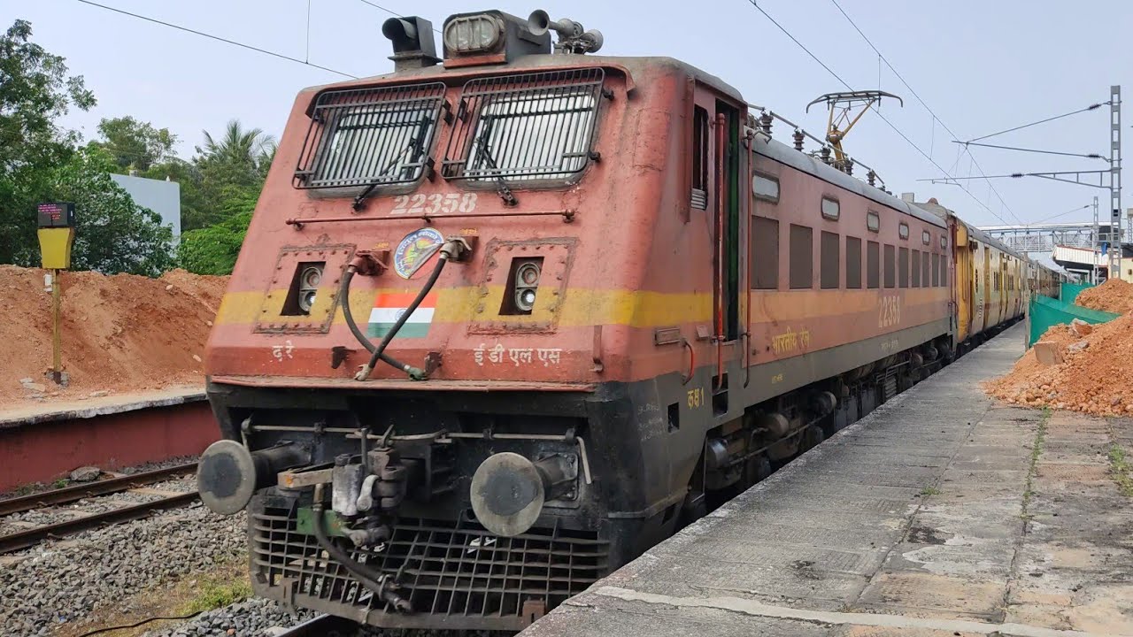 GURUVAYUR EXPRESS Route Diversion Via Mainline 16127 Chennai Egmore ...