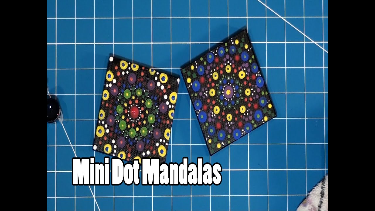 Take Home Workshop: Mini Dot Mandalas - YouTube