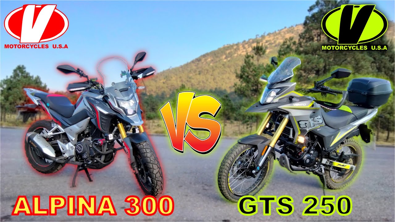 Vento Alpina 300 vs Vento GTS 250 |Carrera| ¡Batalla de Hermanas!🤯 - YouTube