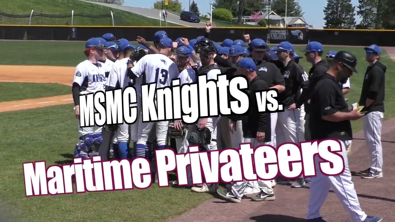 Maritime Privateers Baseball vs MSMC Knights Skyline Conference Game #1 ...