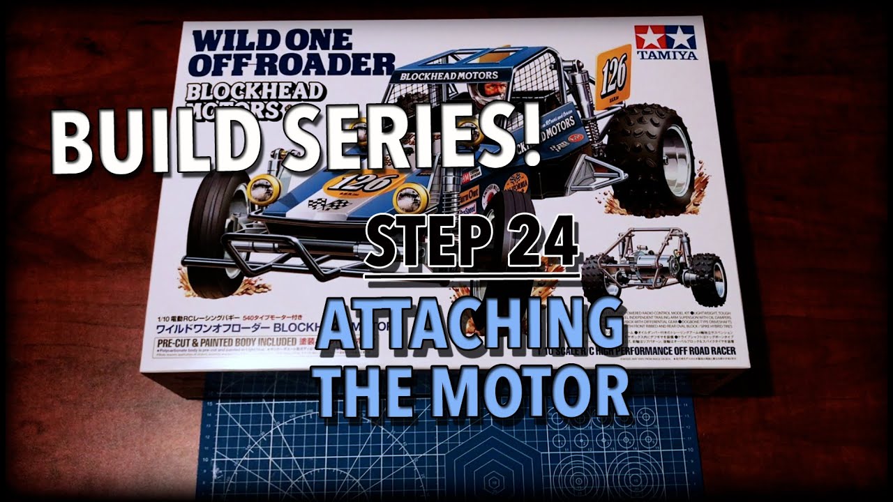 Blockhead Motors Wild One Build Series - Step 24 - Attaching the Motor ...