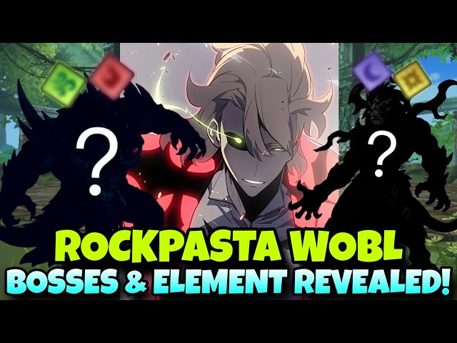 TARNAK WOBL BOSSES REVEALED! ELEMENT & POWER REQ PREDICTION! - Solo ...