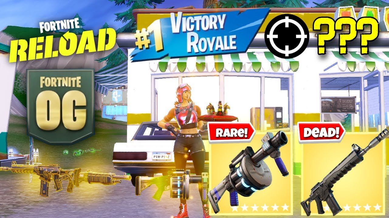 OG Fortnite Reload |Mythic Combat Assault Rifle | High Kill Gameplay ...