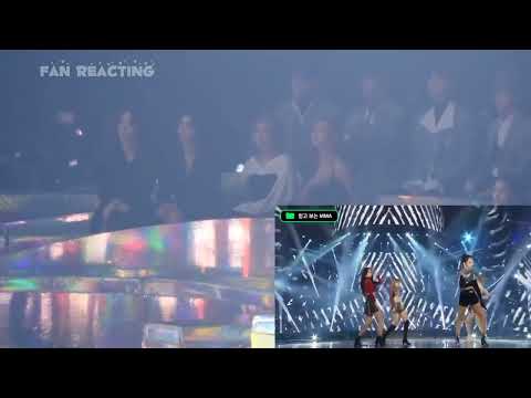 Mamamoo reaction to Blackpink _Melon Music Awards 2018