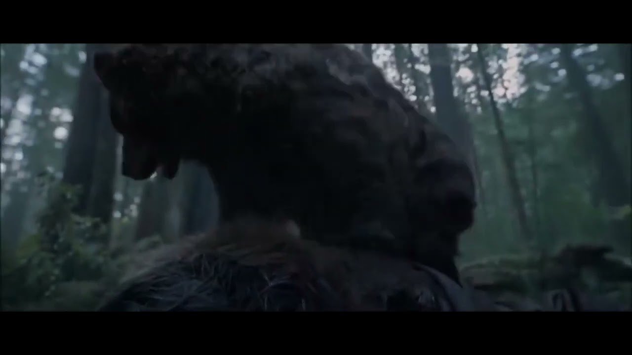 Bear attack scene from THE REVENANT Leonardo DiCaprio - YouTube