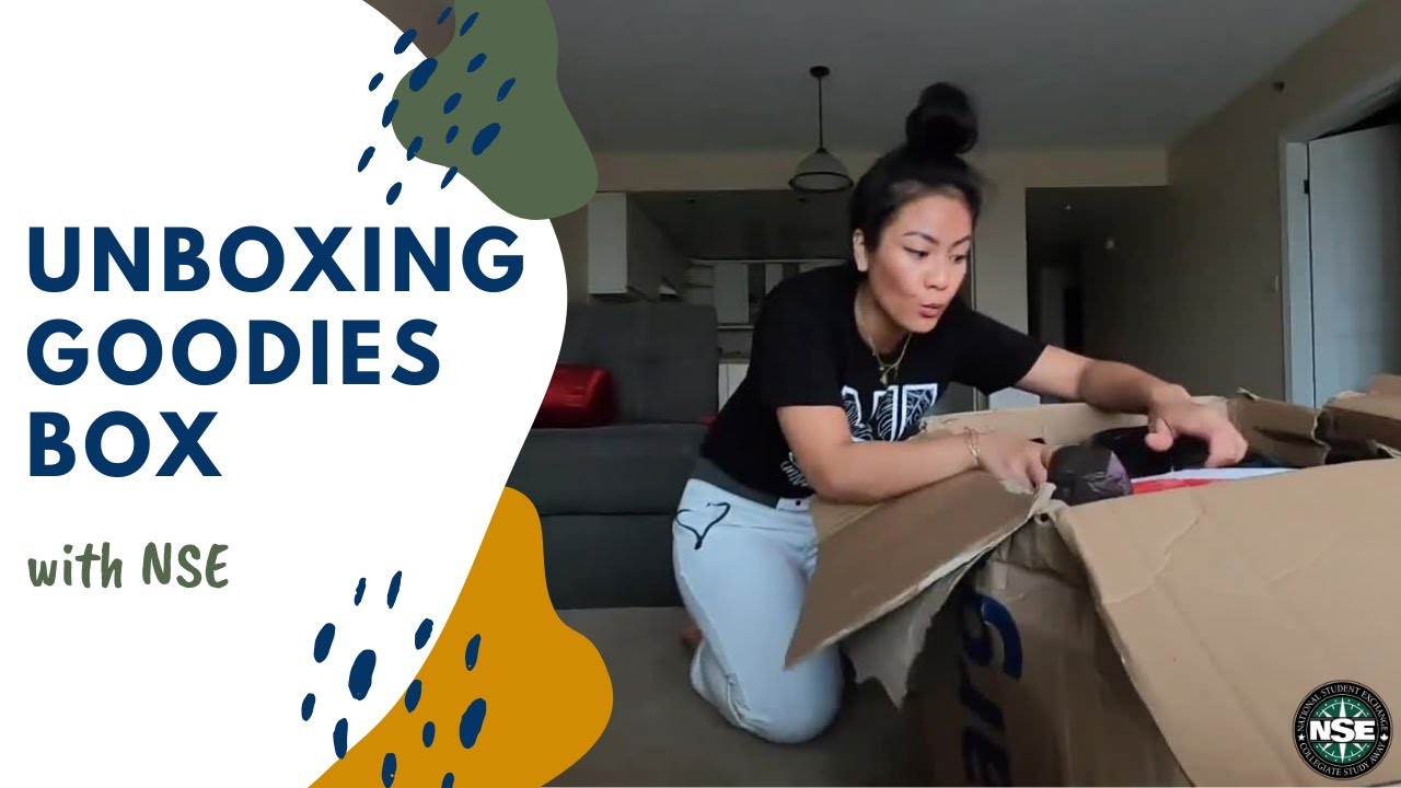 Unboxing Goodies Box | National Student Exchange - YouTube