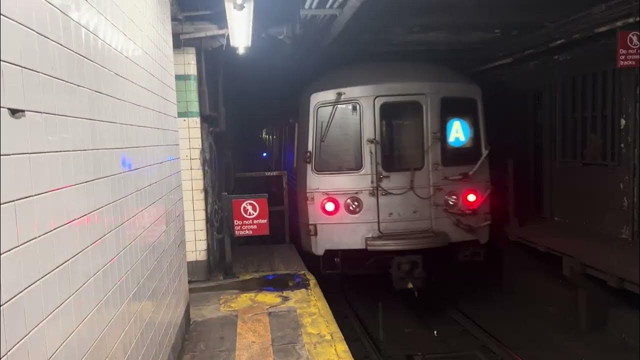 MTA NYCT: An Inwood-207th Street bound R46 A express train at Hoyt-Schermerhorn Streets. - YouTube