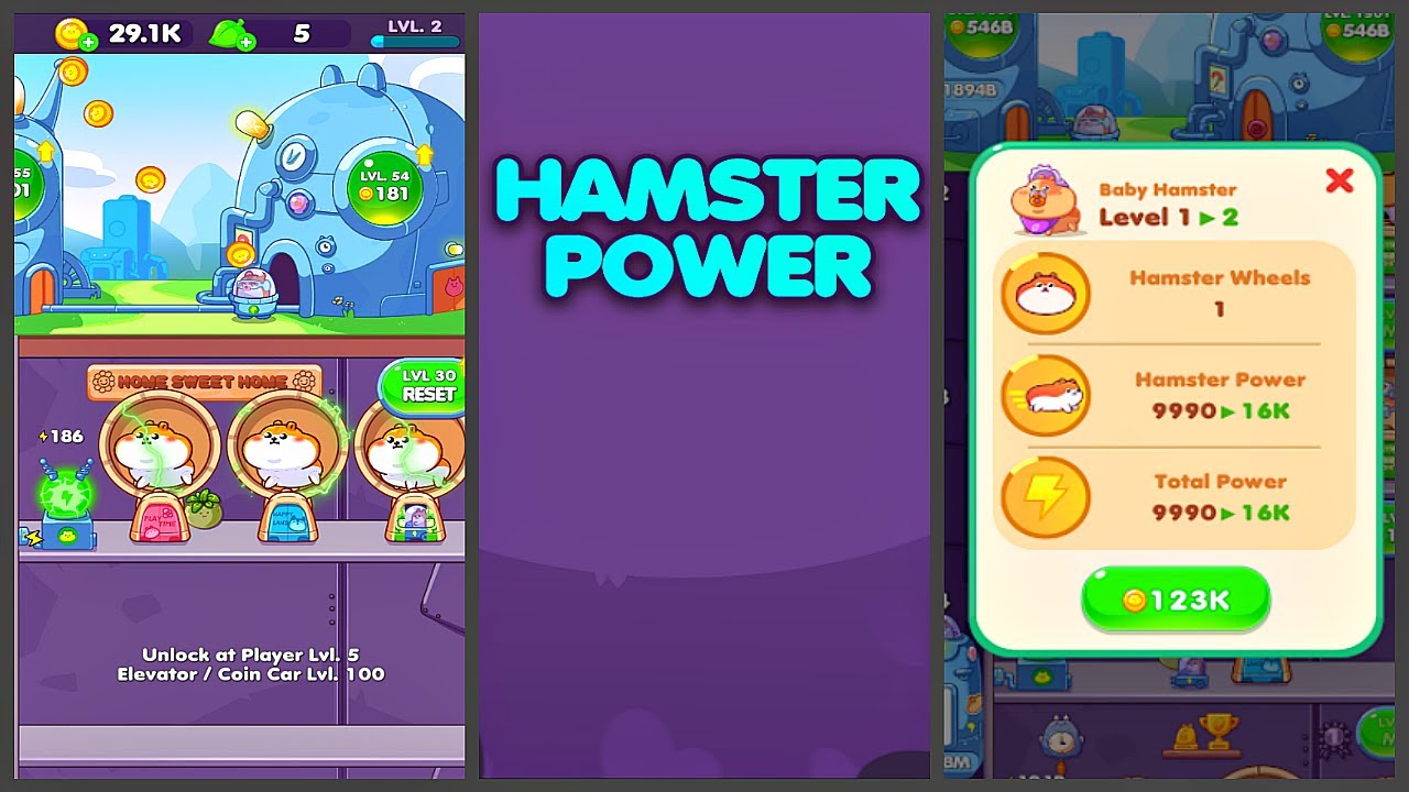 Hamster Power (Gameplay Android) - YouTube