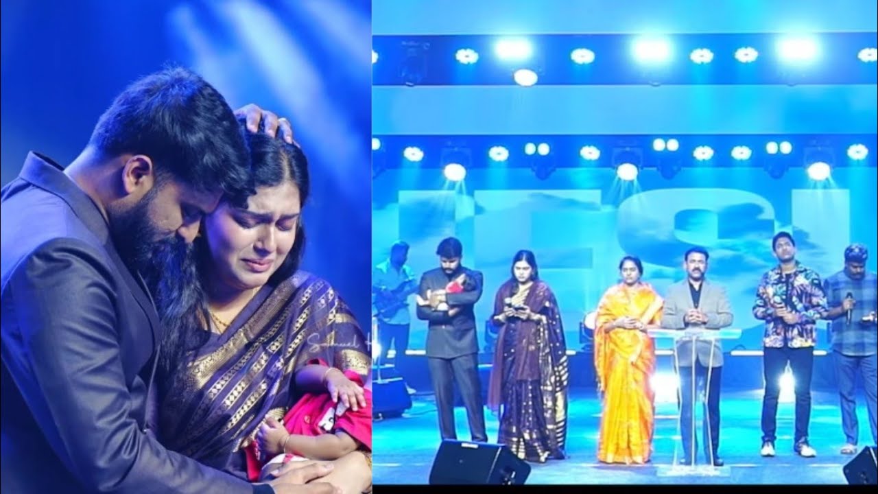 Cross over service worship by the karmoji family and sreshta Ankit ...