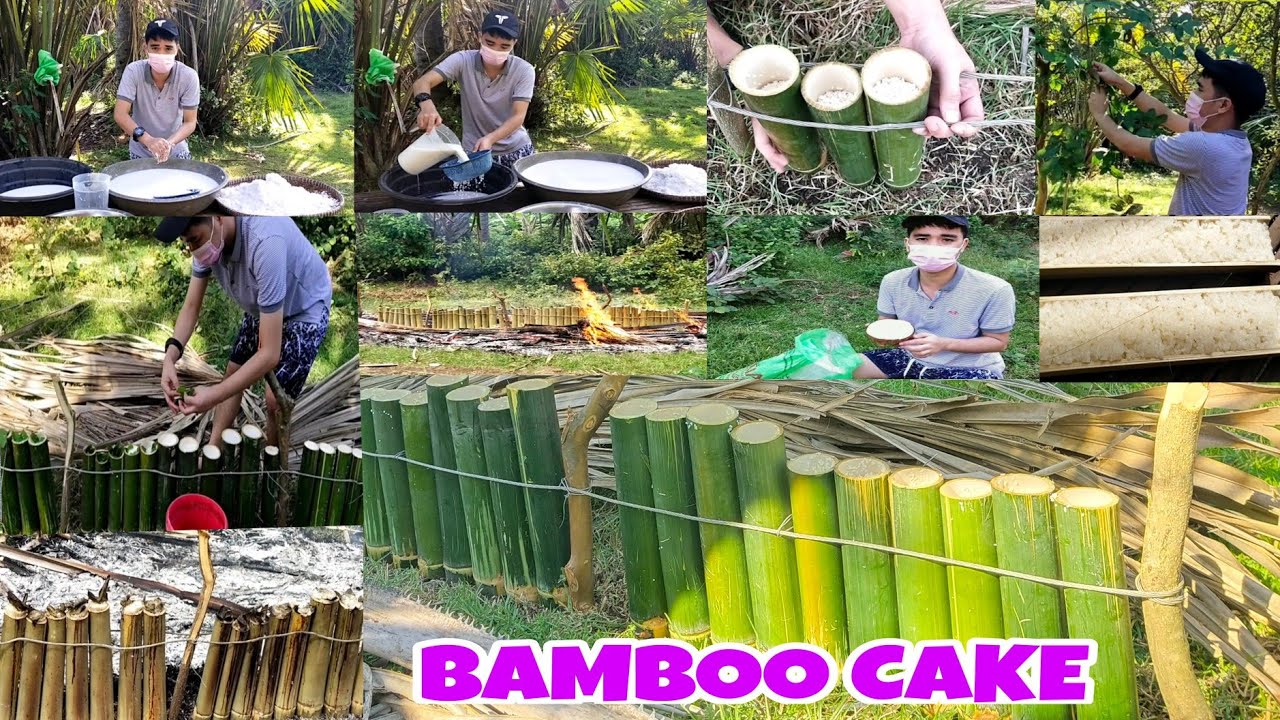 How to Make Bamboo Cake (Binungey) - YouTube