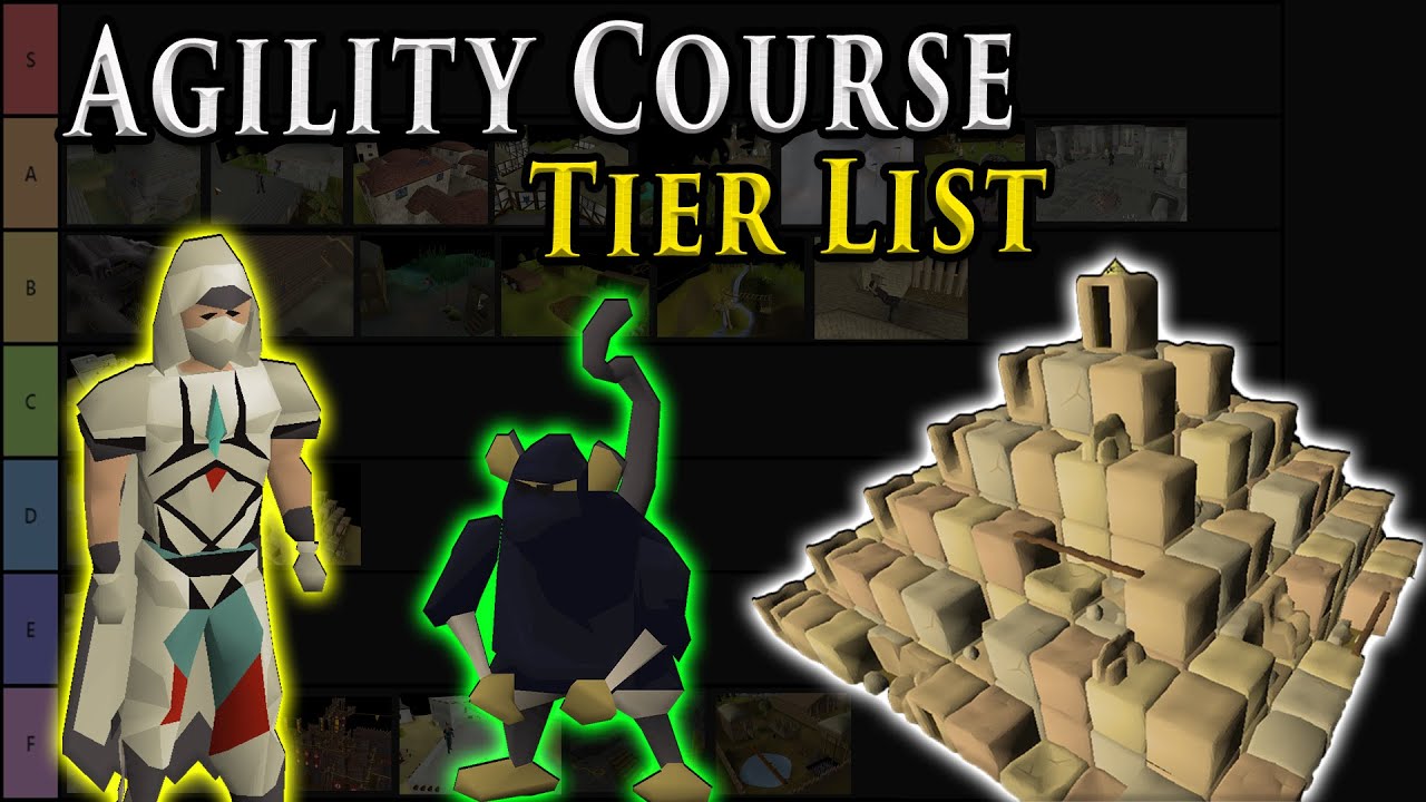 Agility Course Tier List for Oldschool Runescape - YouTube