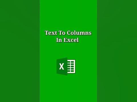 💫 Text to column function in Excel #shorts #shortsfeed #excel - YouTube