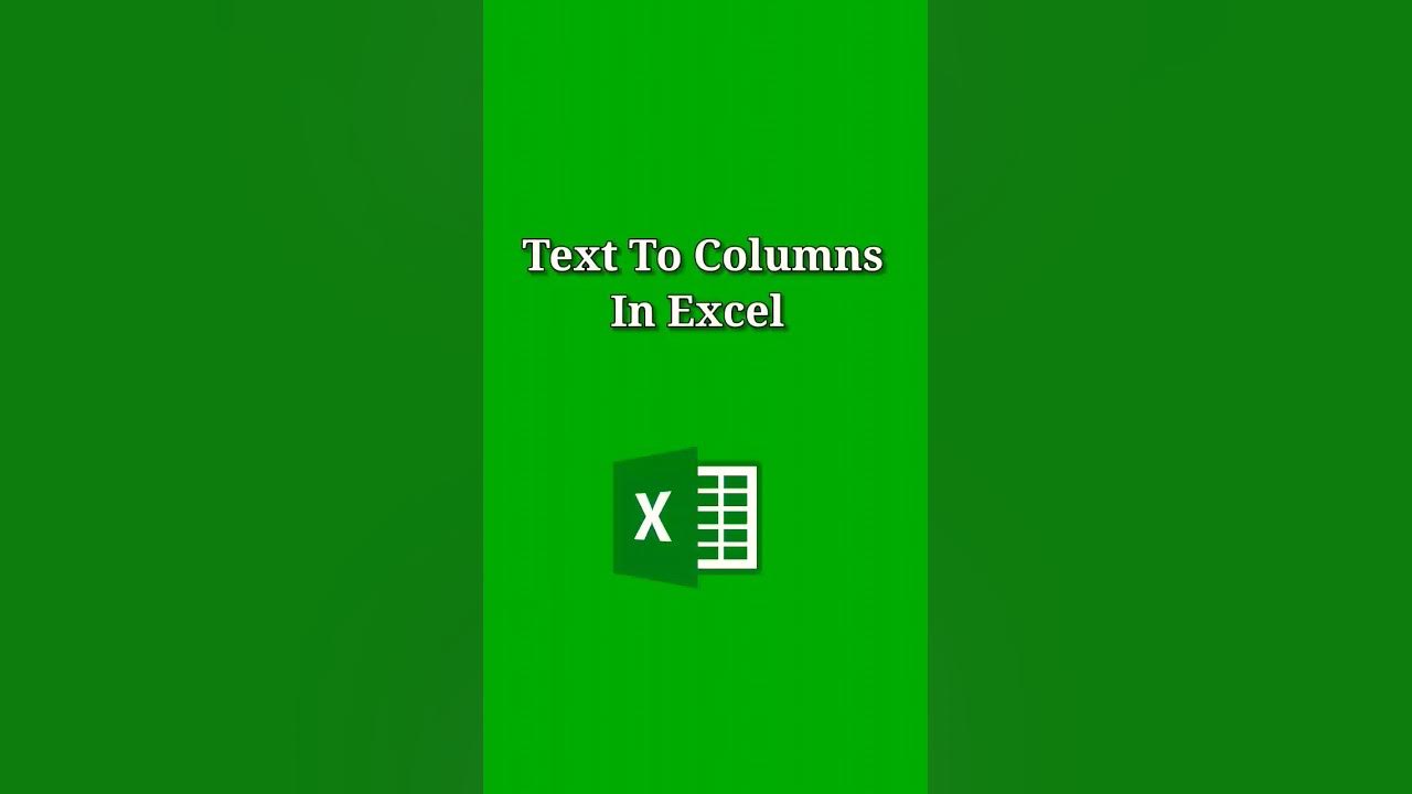 Text To Column Function In Excel shorts shortsfeed excel YouTube text-to-column-function-in-excel-shorts-shortsfeed-excel-youtube