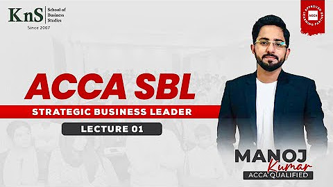 KnS | ACCA | SBL | Strategic Business Leader | Sir Manoj - YouTube