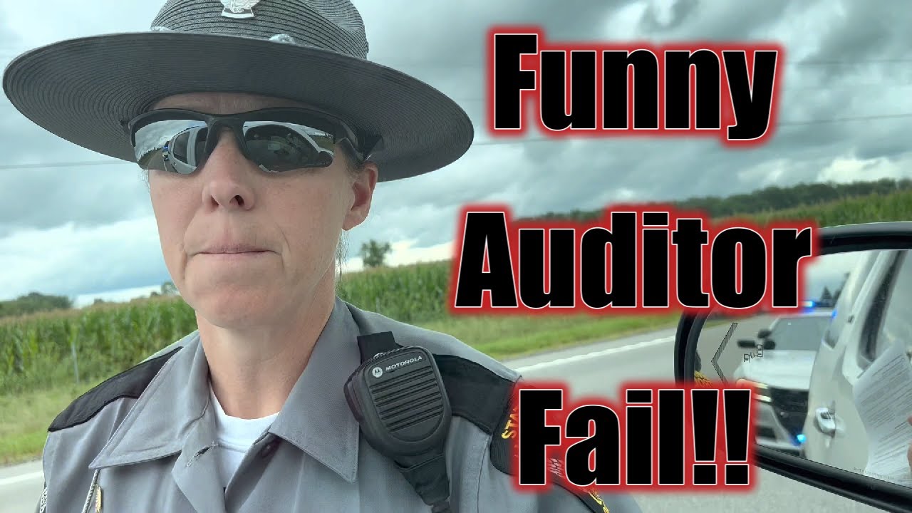 Hilarious 1st Amendment Auditor Traffic Stop Fail! - YouTube