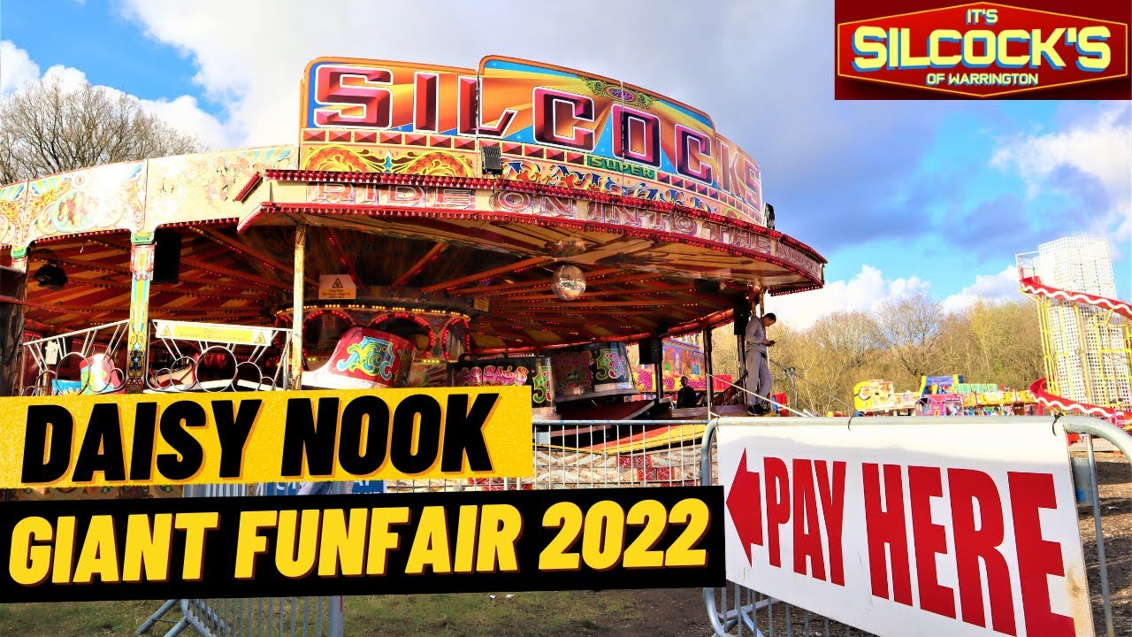 Daisy Nook Fun Fair 2022 | Oldham | Silcocks Funfair | Opening day vlog ...