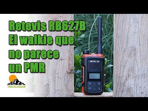 Retevis RB627B El walkie que no parece un PMR - YouTube
