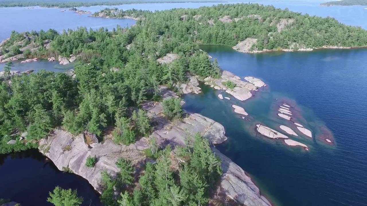 Benjamin Island Flyover - YouTube