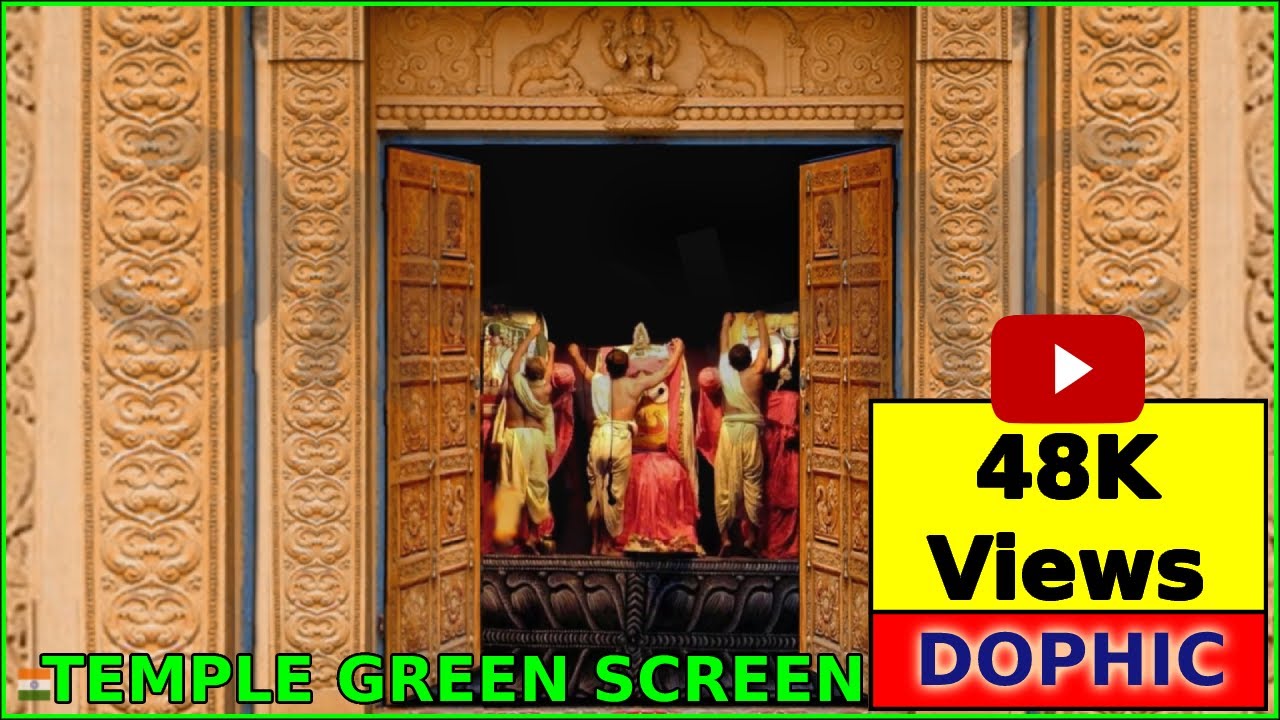 #greenscreen #dophic TEMPLE GREEN SCREEN - YouTube