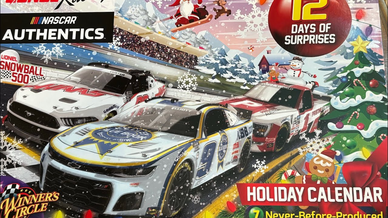 NASCAR 12 Days of Surprises Lionel Racing Diecast Unboxing #nascar # ...