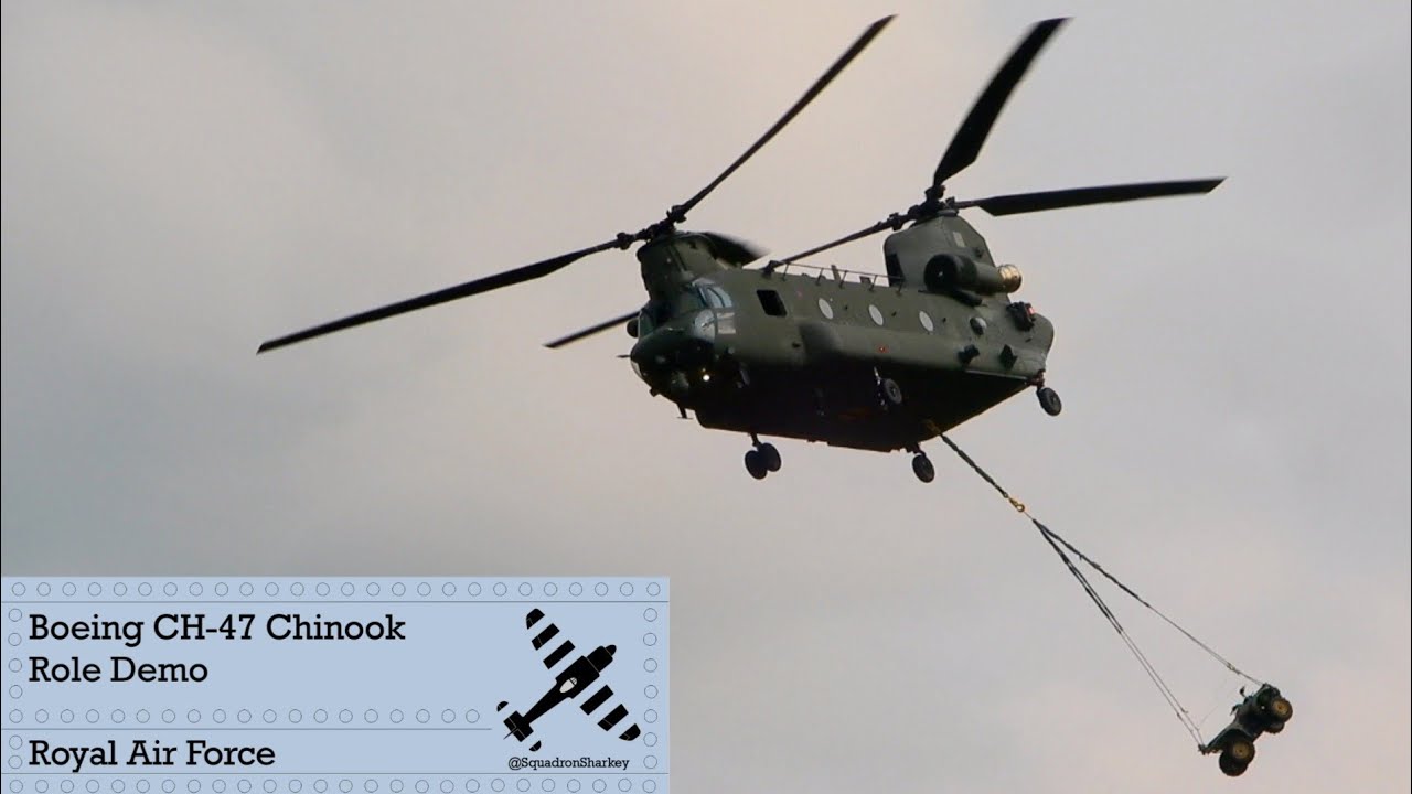 The GREATEST Chinook Role Demo to date! | 4K | RAF Cosford Air Show ...