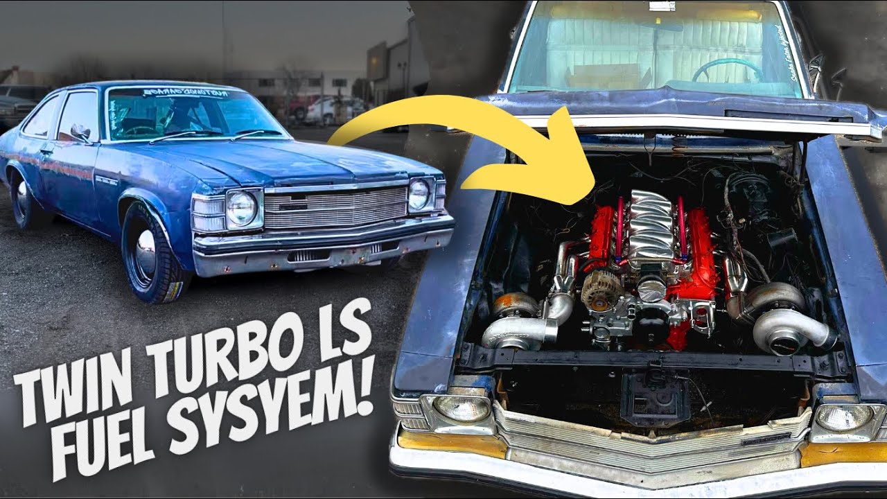 I Built A TWIN TURBO LS Budget Fuel System On $200 Junkyard Sleeper ...