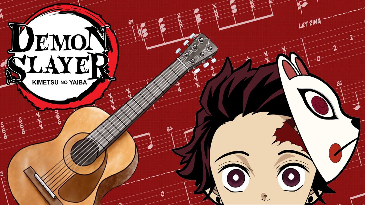 Gurenge on Guitar – Demon Slayer Opening – Kimetsu no Yaiba Tab ...