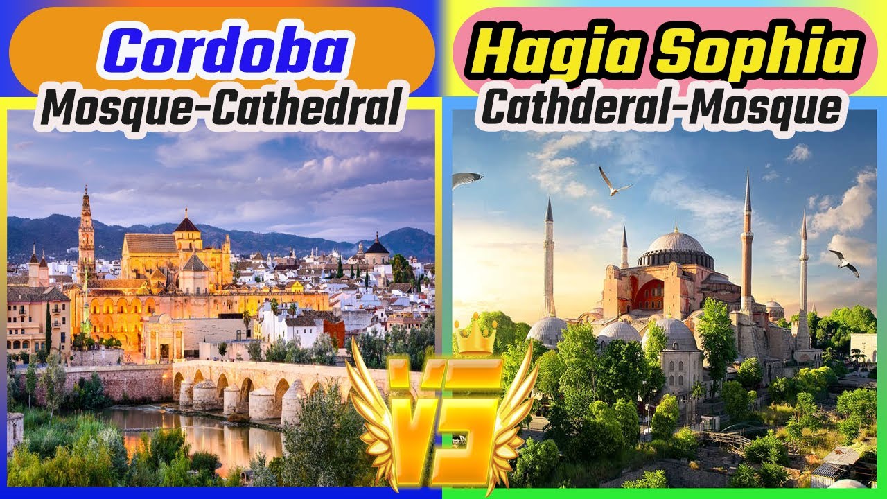 Trailer Cordoba mosque cathedral vs Hagia Sophia cathedral mosque (Two ...