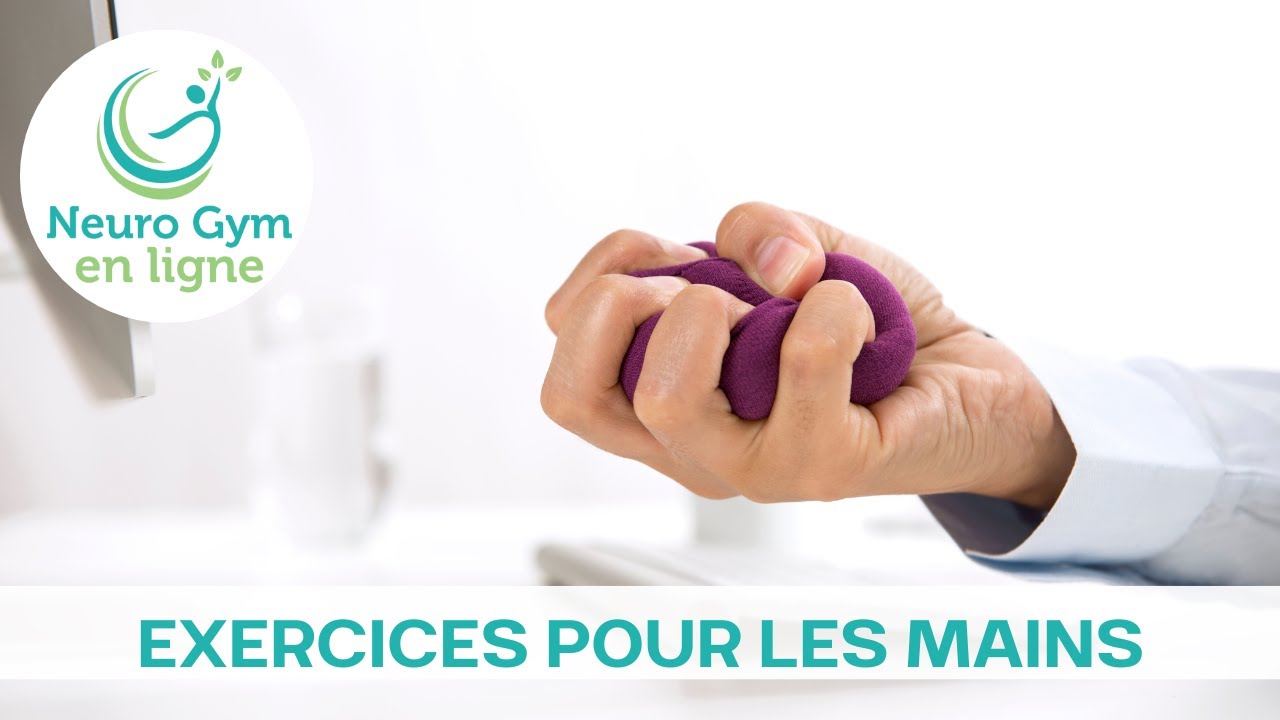 Exercices pour les doigts et la main │Adaptés pour les gens ayant de la ...