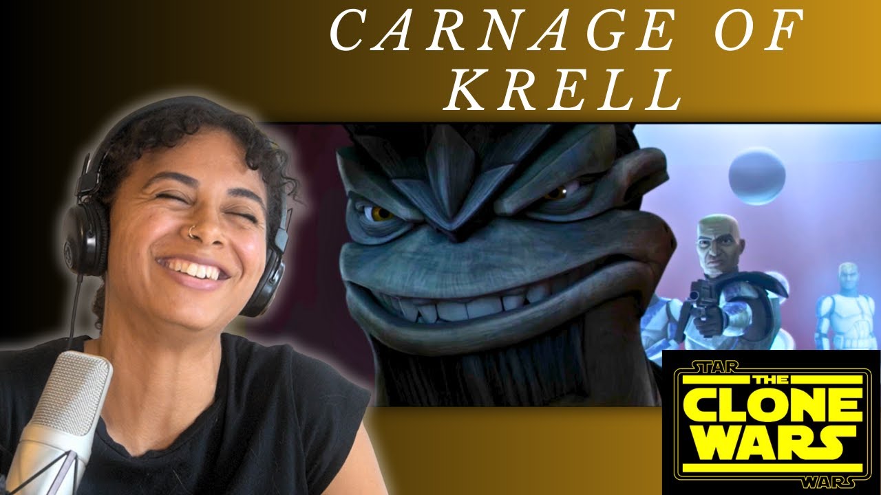 The Clone Wars Ep 75 "Carnage of Krell" REACTION - YouTube