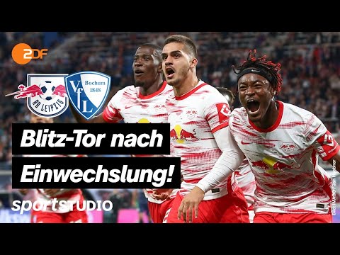 RB Leipzig – VfL Bochum Highlights | Bundesliga, 7. Spieltag | sportstudio