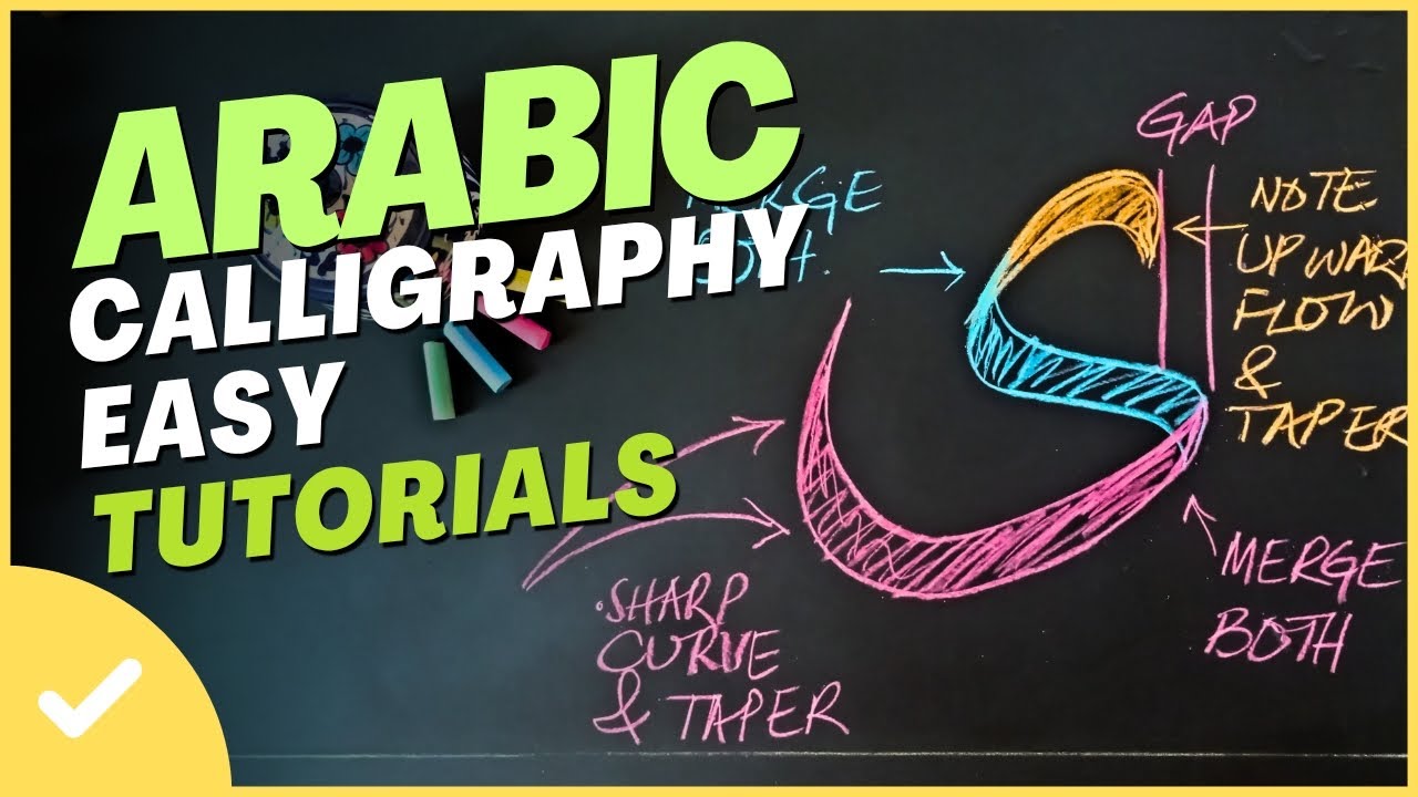 Master The Islamic Art Of Arabic Calligraphy In 5 Minutes Or Less - YouTube
