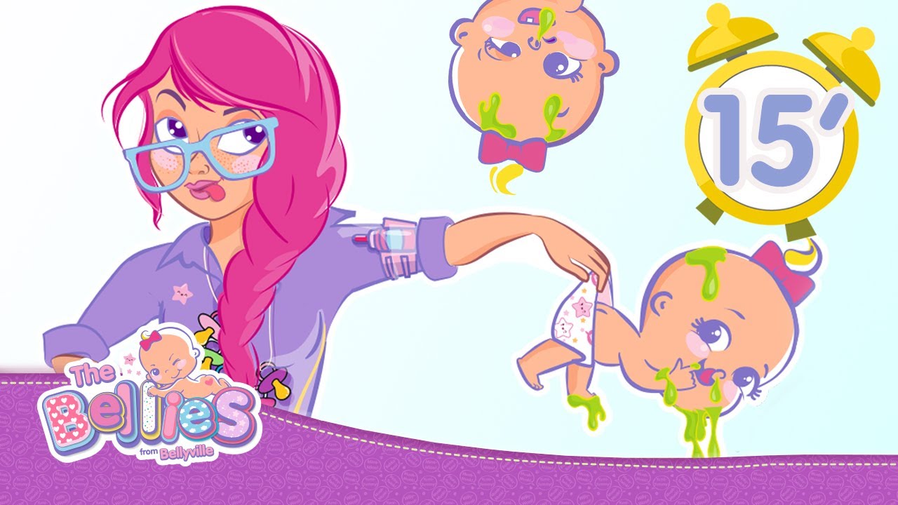 ¿Cómo BAÑAR a un BELLIE?🚿 CAPÍTULOS COMPLETOS de CUIDADOS de Bellies ...