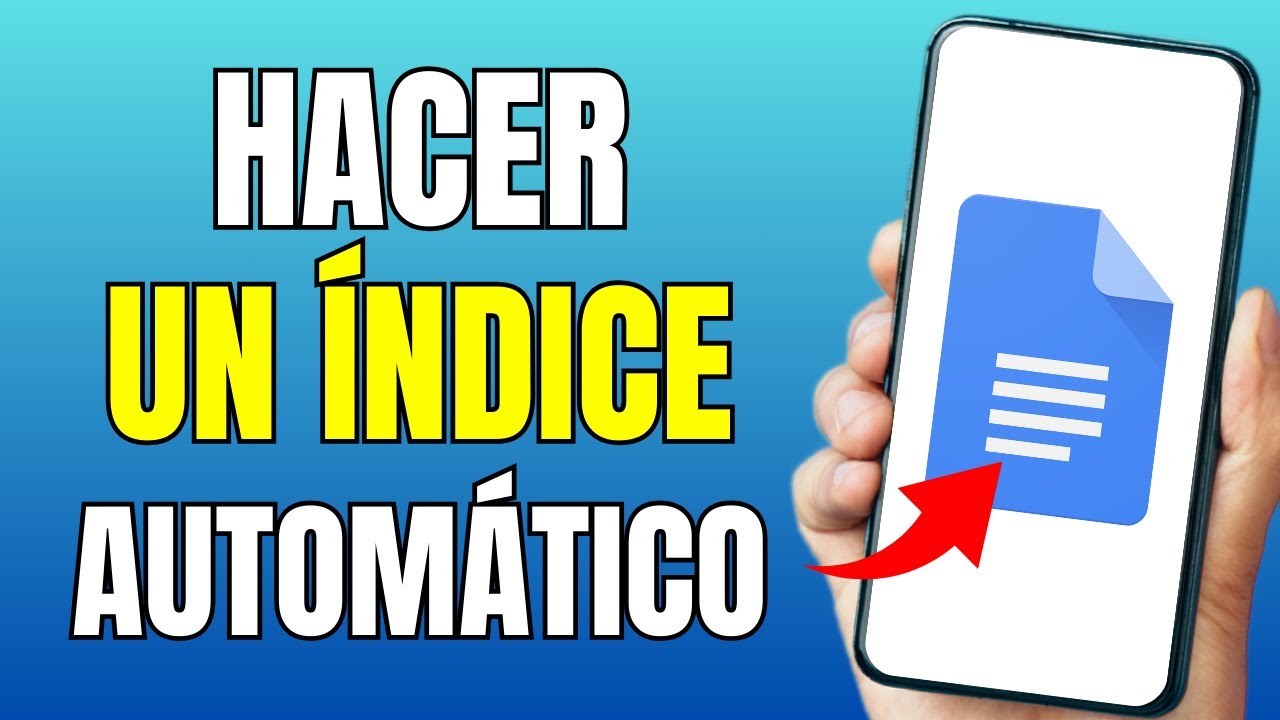 📌 Cómo Hacer un ÍNDICE AUTOMÁTICO en Google Docs 2025 - YouTube