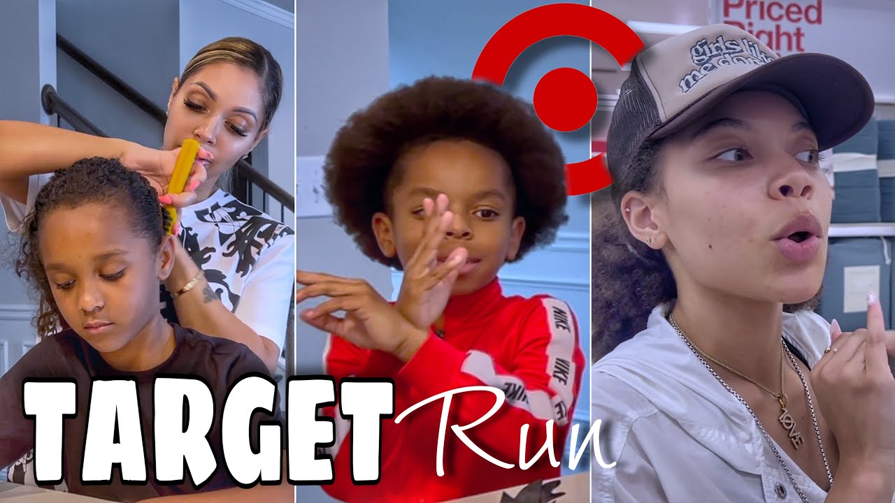 Target run with the kids - YouTube