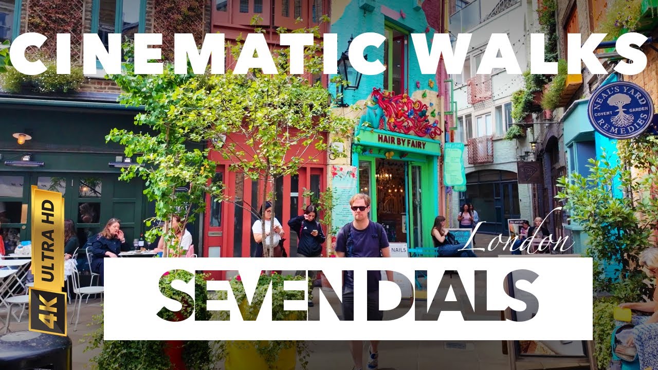 Shopping and Food Heaven - Seven Dials - 3pm - 1,386 steps - // Walking ...