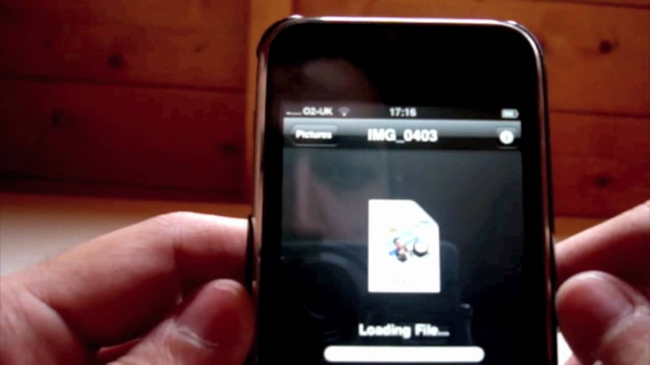 iDisk Application Review - iPhone & iPod Touch - YouTube