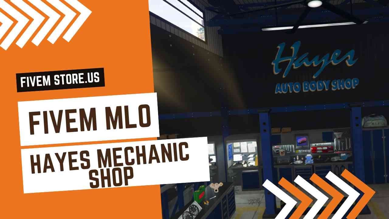 FiveM Hayes Mechanic Shop #fivem #mechanic - YouTube